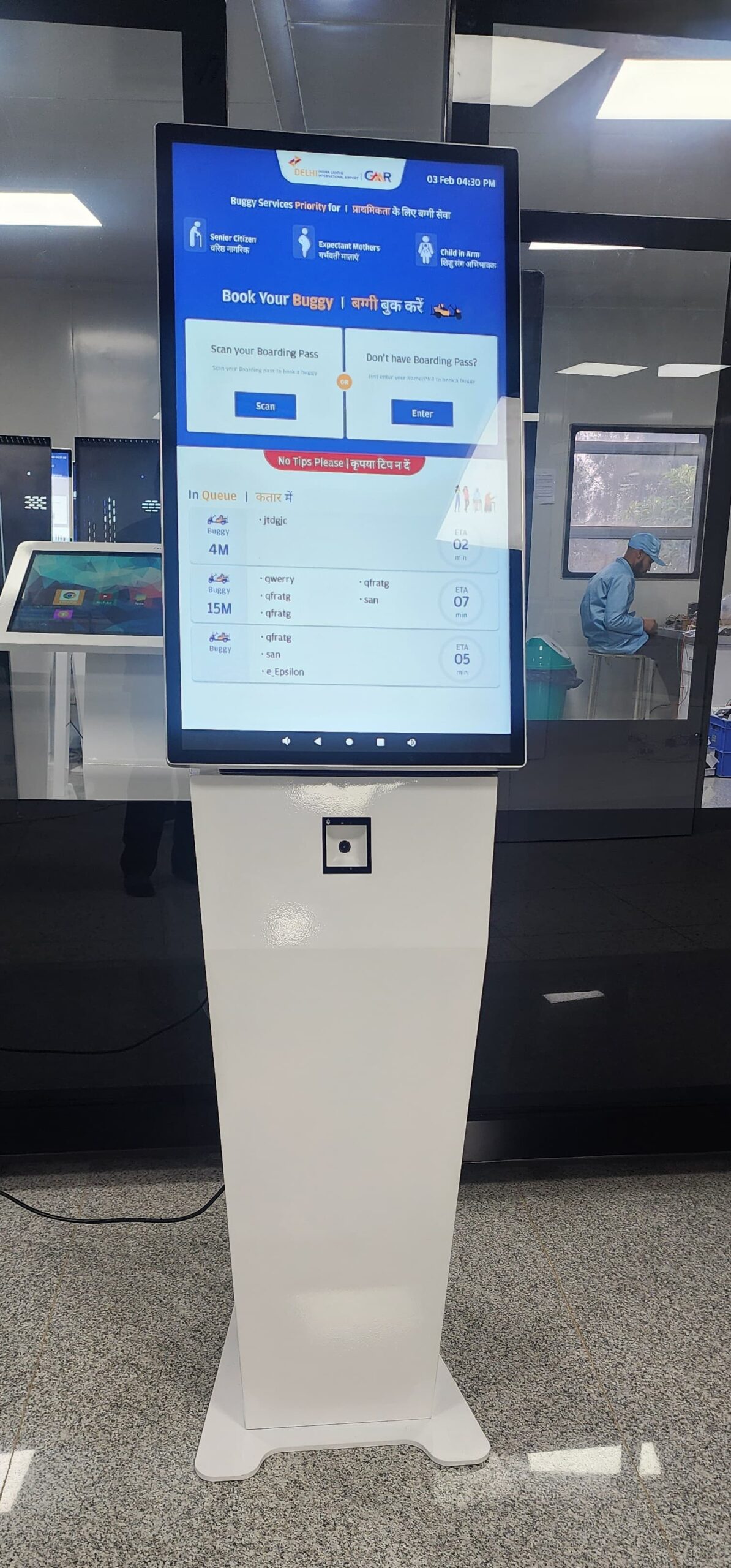 Firstouch's Self Service Kiosk Enhances Visitor Accessibility at IGI ...